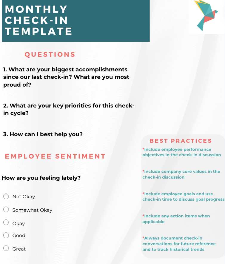 Check-In Templates